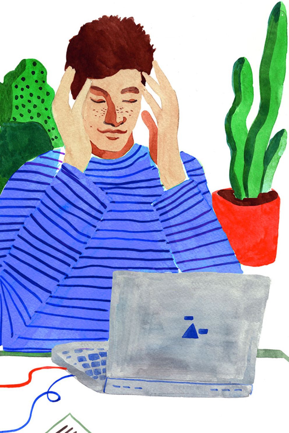 Rest your eyes with these simple exercises - Magazine - Weleda