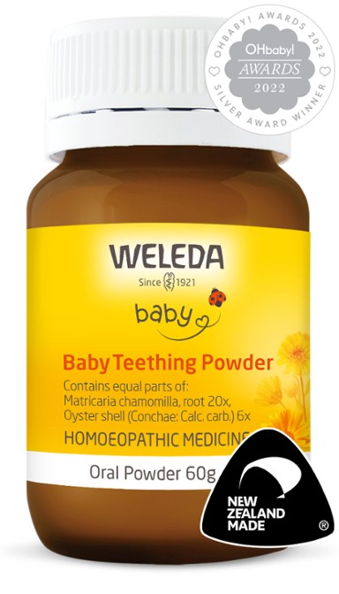 Baby Teething Powder - relief from discomfort of teething - Weleda