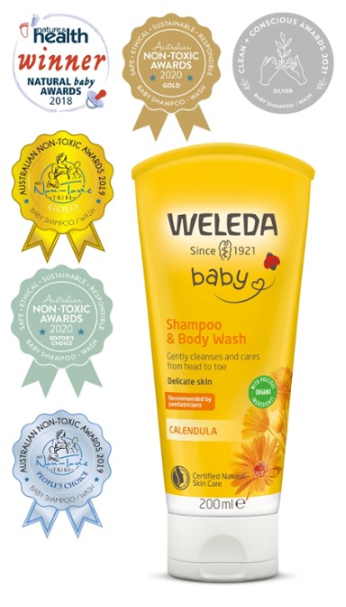 Calendula Baby Care Gift Pack - Ideal Gift For New Parents - Weleda