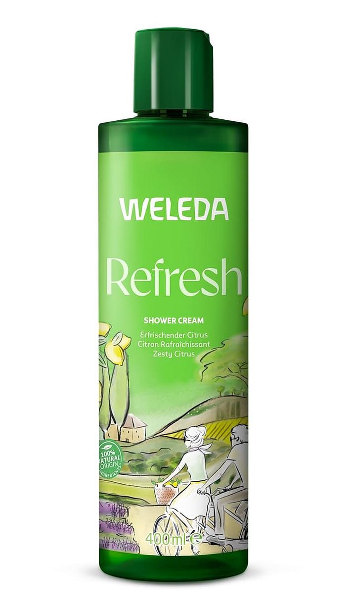 Refresh Shower Cream - Citrus, 400ml - Weleda