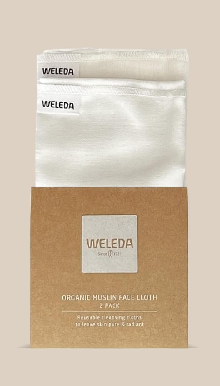 Organic Muslin Face Cloth - Weleda